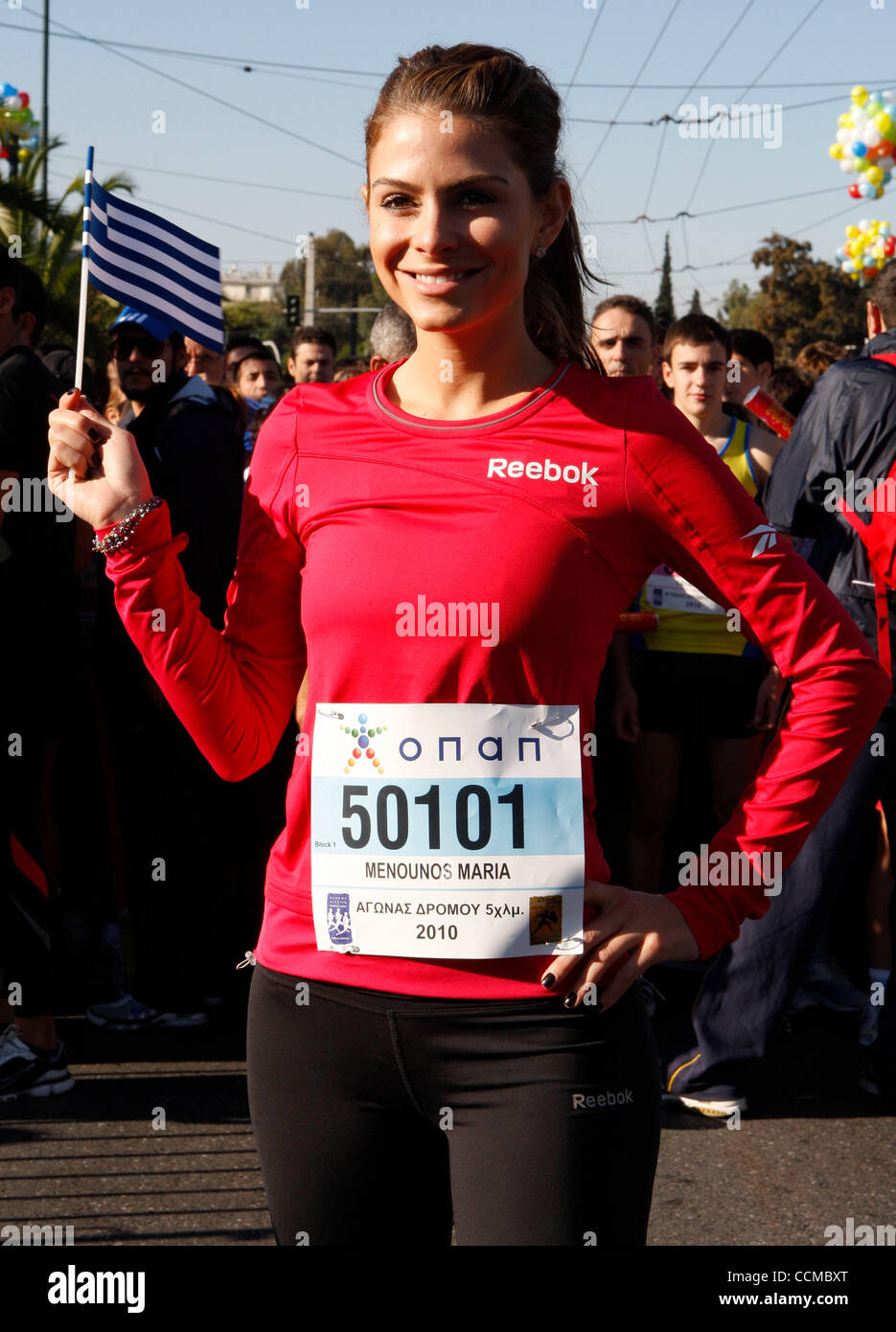 Oct. 31, 2010 - Athens, Greece - Greek-American TV correspondent MARIA ...