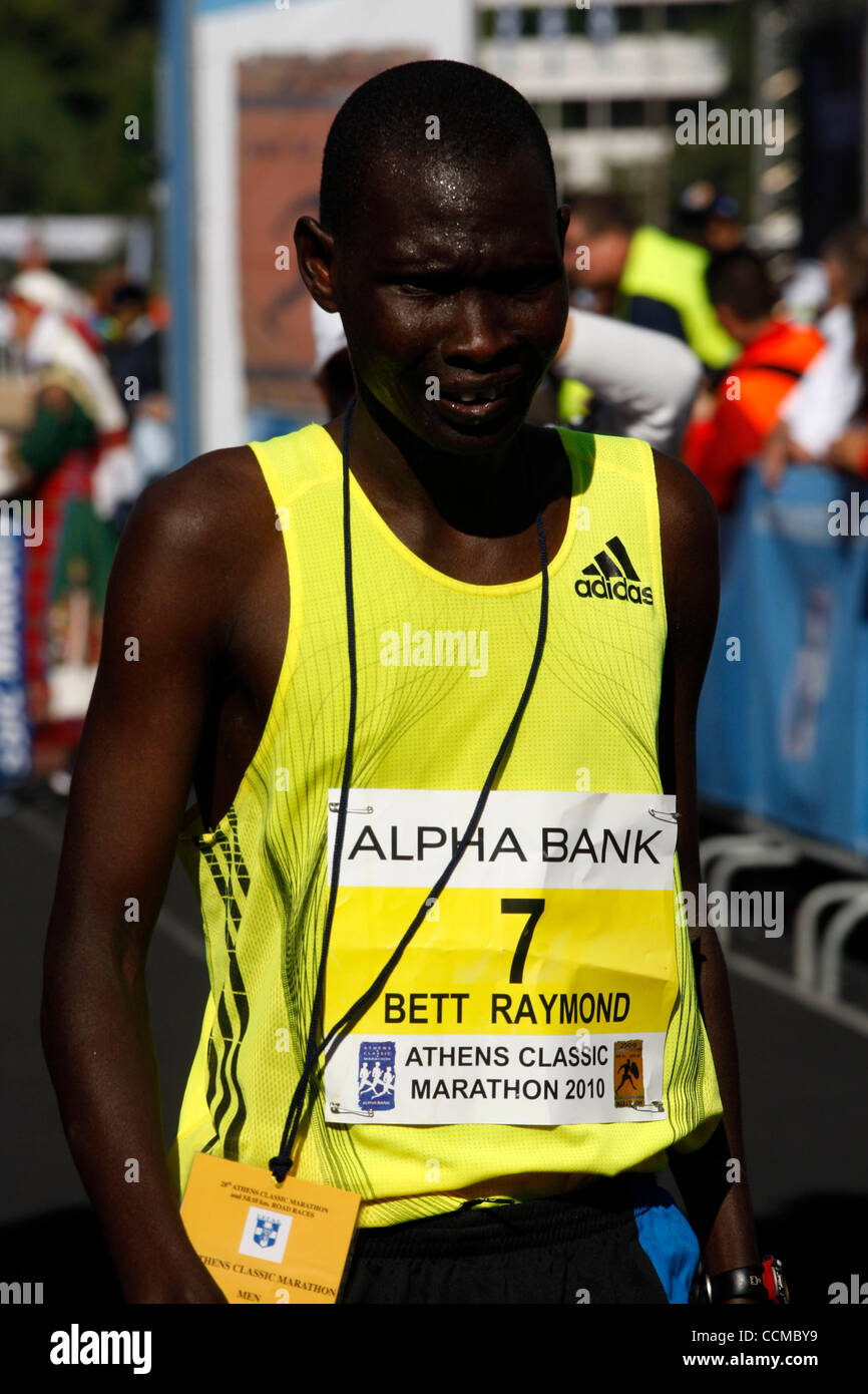 Oct. 31, 2010 - Athens, Greece - RAYMONT BETT KIMUTAI is the winner of 28th Athens Classic ...