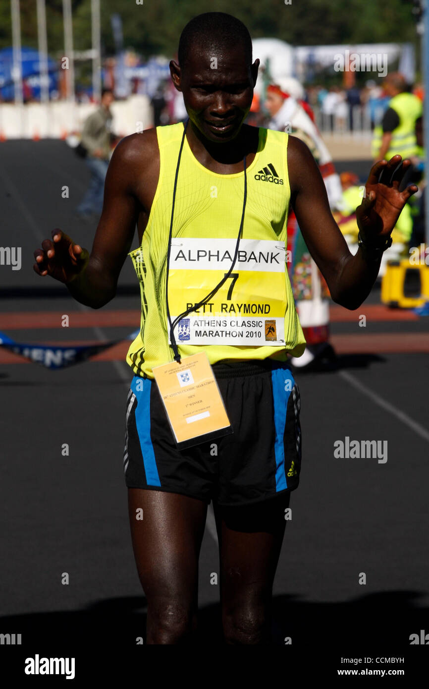 Oct. 31, 2010 - Athens, Greece - RAYMONT BETT KIMUTAI is the winner of 28th Athens Classic ...