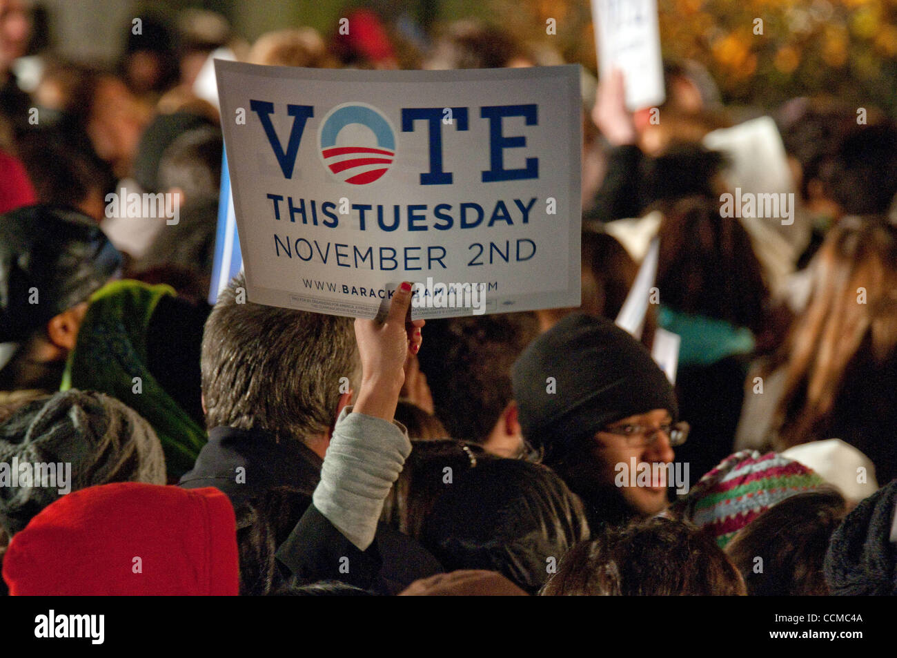 November 1, 2010, Philadelphia PA, USA-Moving America Forward Rally ...
