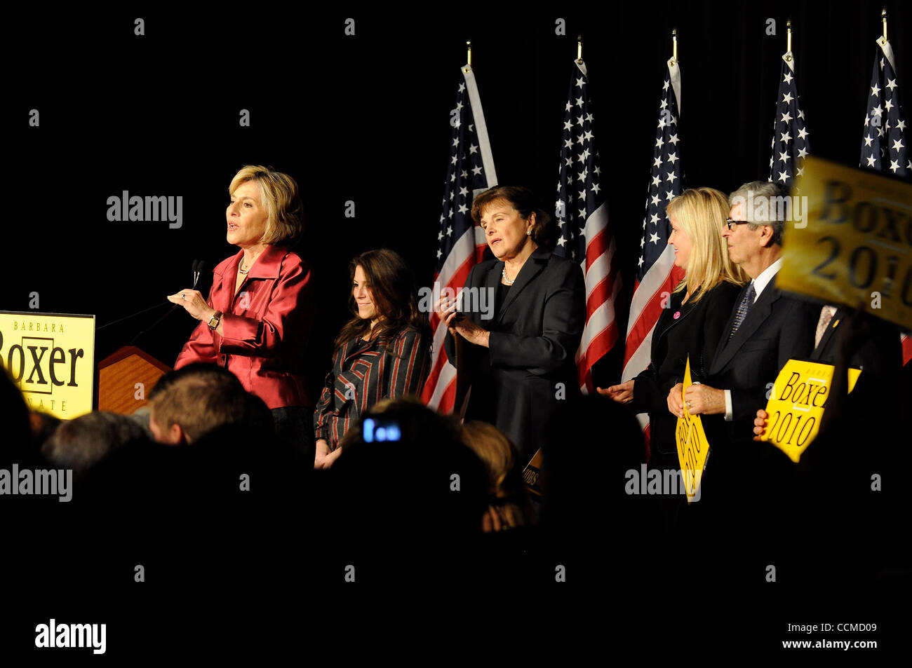 Nov 02, 2010 - Los Angeles, California, U.S. - Reelected Senator ...