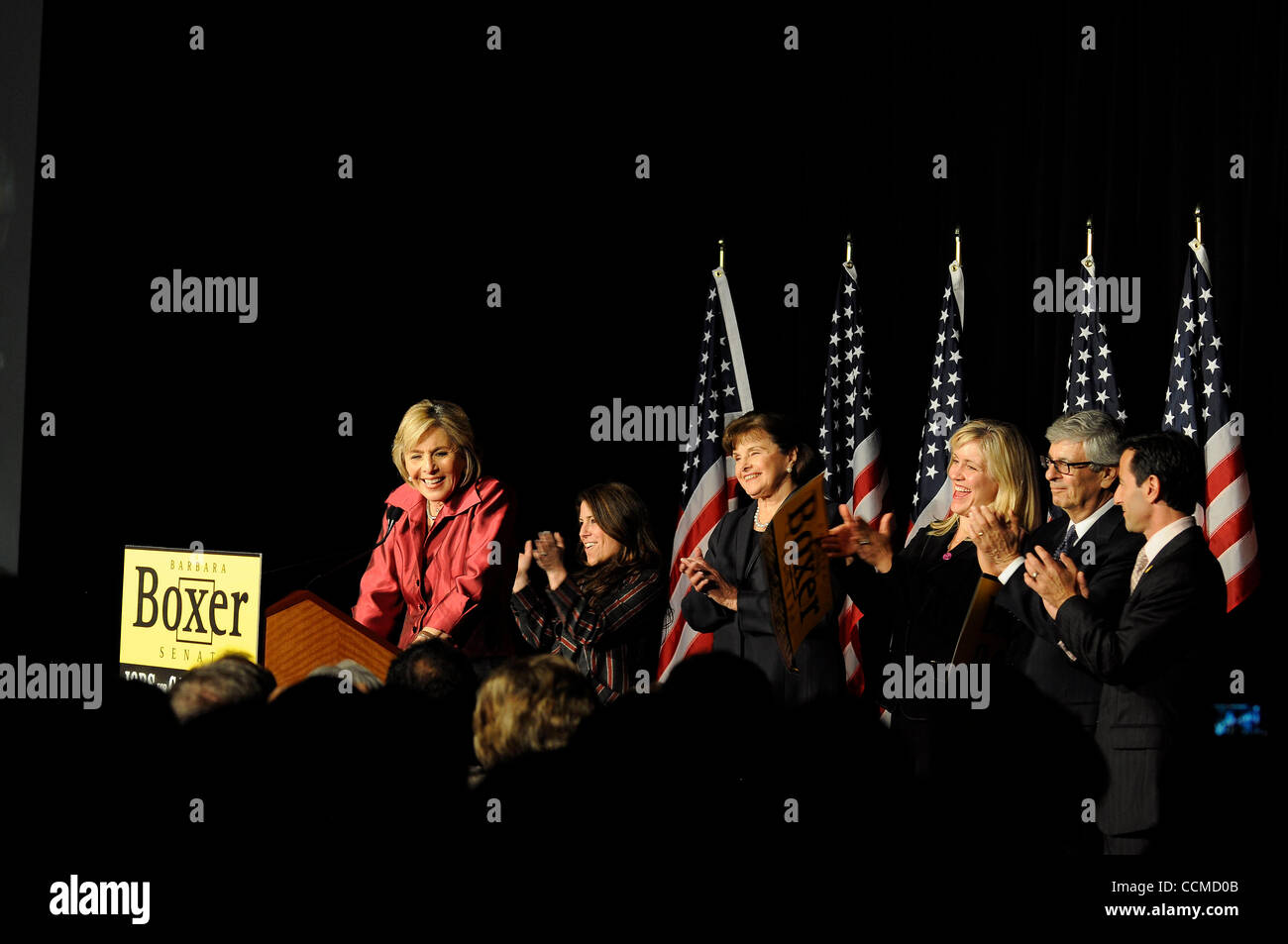 Nov 02, 2010 - Los Angeles, California, U.S. - Reelected Senator ...