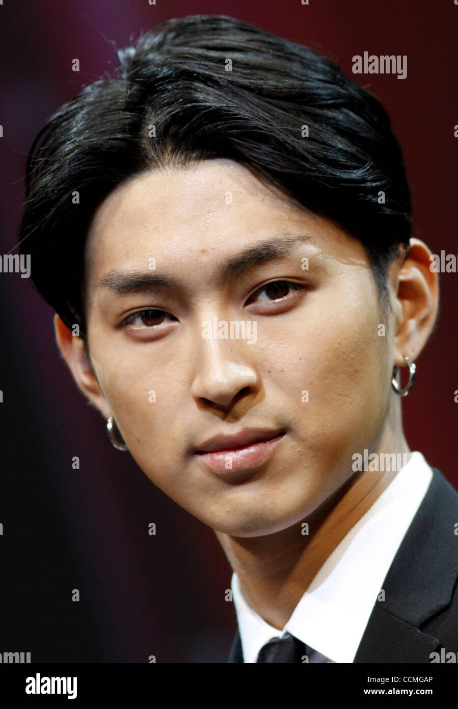 Nov. 4, 2010 - Tokyo, Japan - Actor SHOTA MATSUDA attends a press conference of SoftBank's new ...