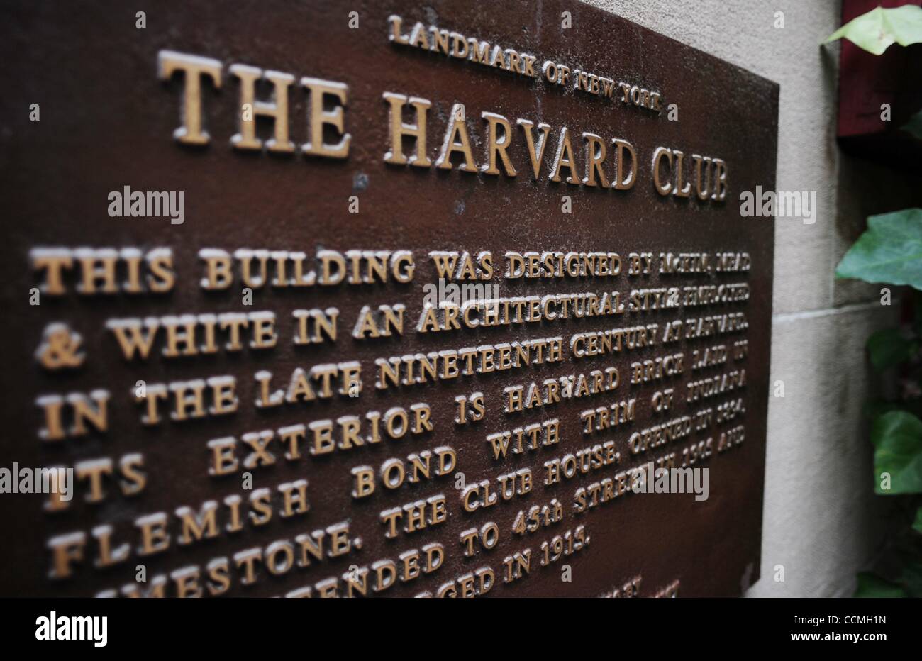 The harvard club hi-res stock photography and images - Alamy