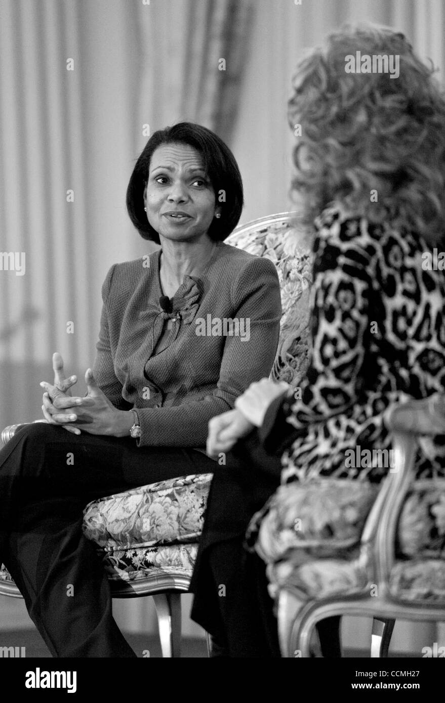 Condoleezza rice Black and White Stock Photos & Images - Alamy