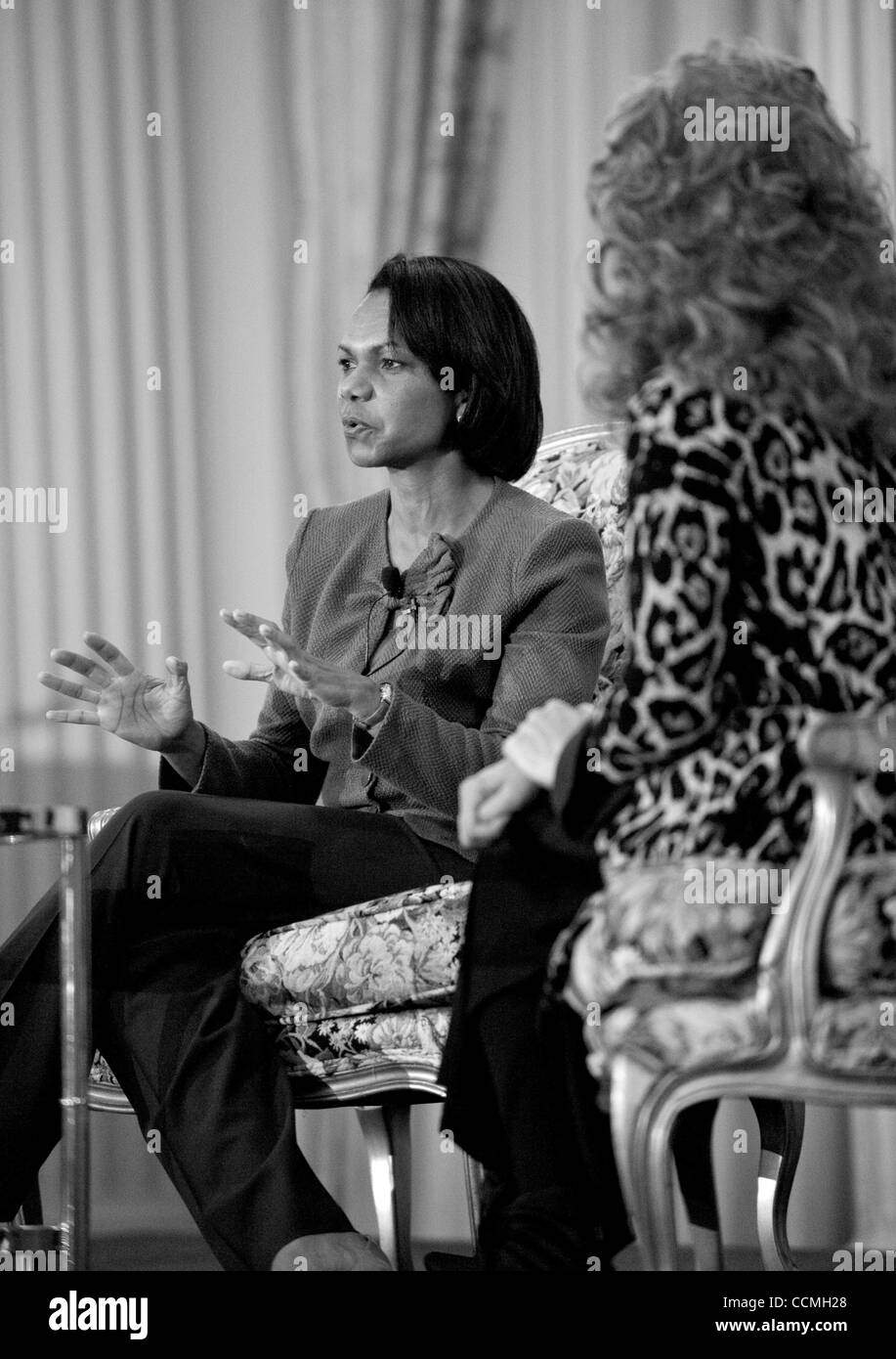 Condoleezza rice Black and White Stock Photos & Images - Alamy