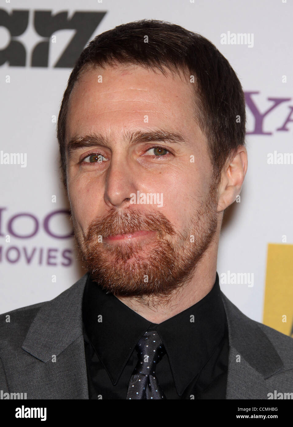 Sam Rockwell arrives for the 14th Annual Hollywood Awards Gala held at ...