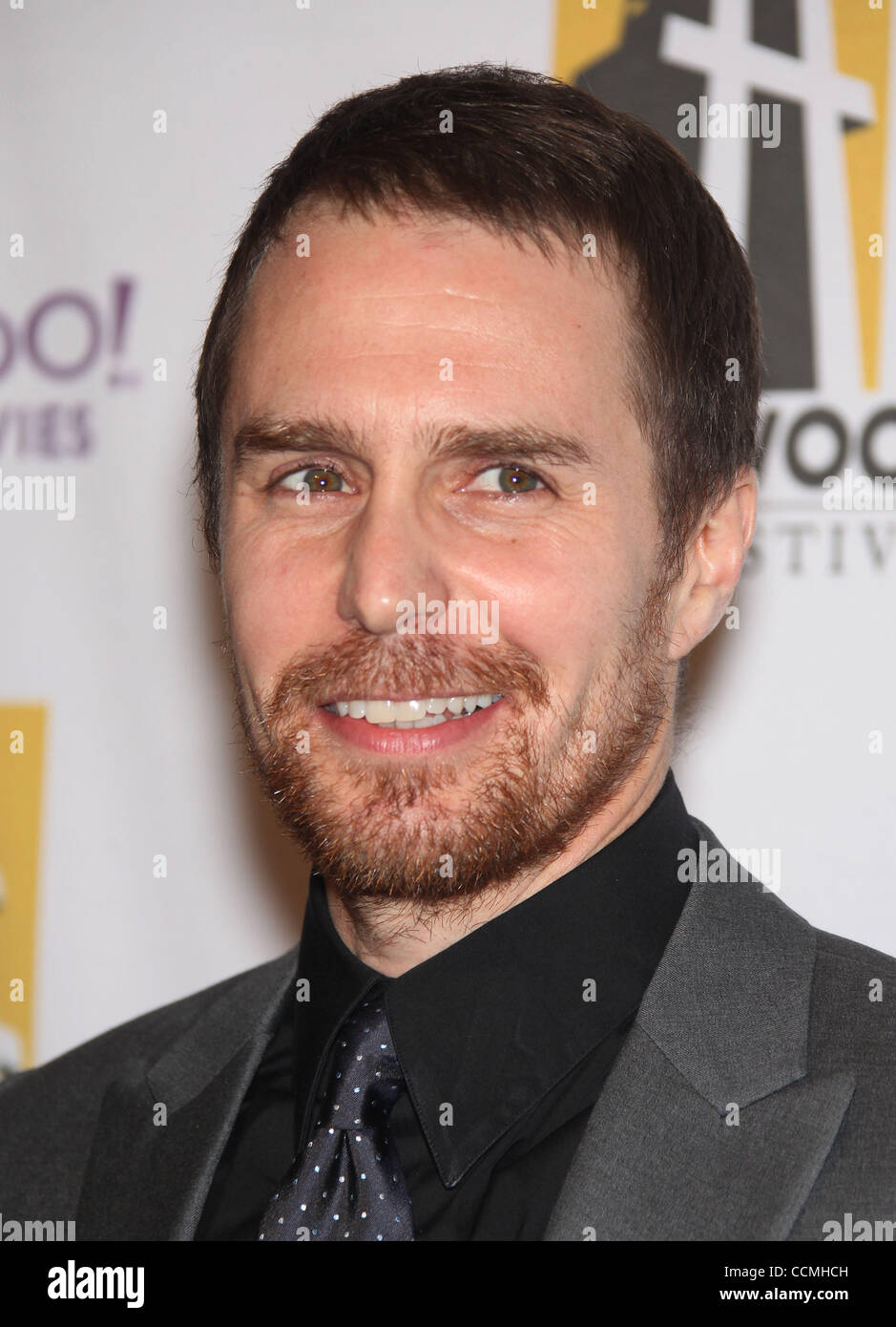 Sam Rockwell arrives for the 14th Annual Hollywood Awards Gala held at ...