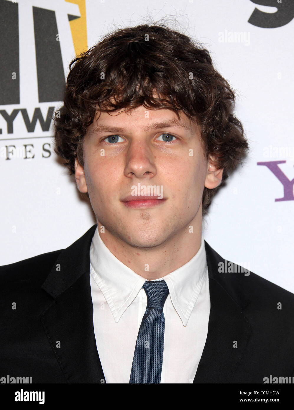 Jesse Eisenberg arrives for the 14th Annual Hollywood Awards Gala held ...