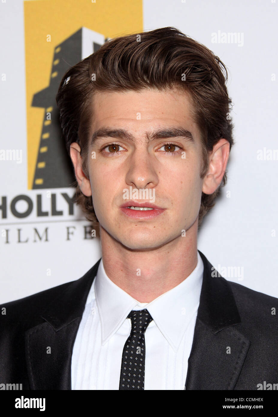 Andrew Garfield arrives for the 14th Annual Hollywood Awards Gala held ...