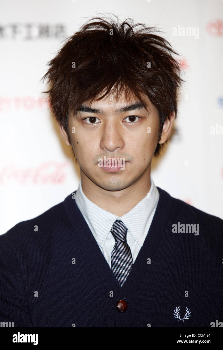Oct. 26, 2010 - Tokyo, Japan - Actor CHEN PO LIN attends a press ...