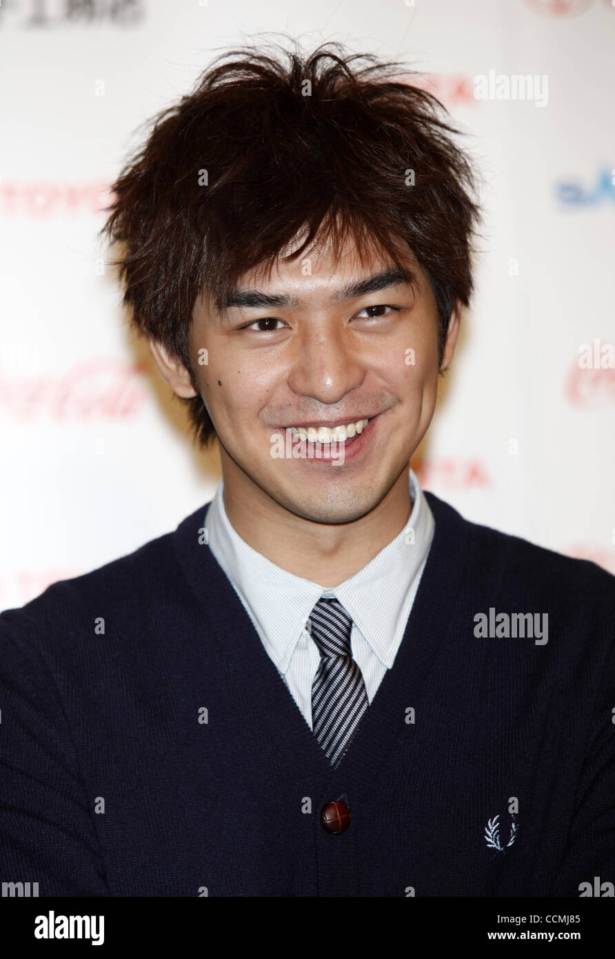 Oct. 26, 2010 - Tokyo, Japan - Actor CHEN PO LIN attends a press ...
