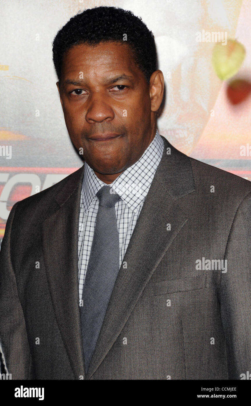 Oct. 26, 2010 - Los Angeles, California, U.S. - Denzel Washington ...
