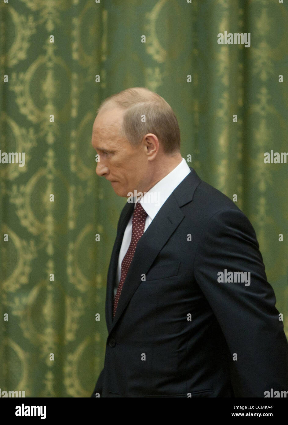Prime Minister of Russia Vladimir Putin visits Ukraine. Pictured ...