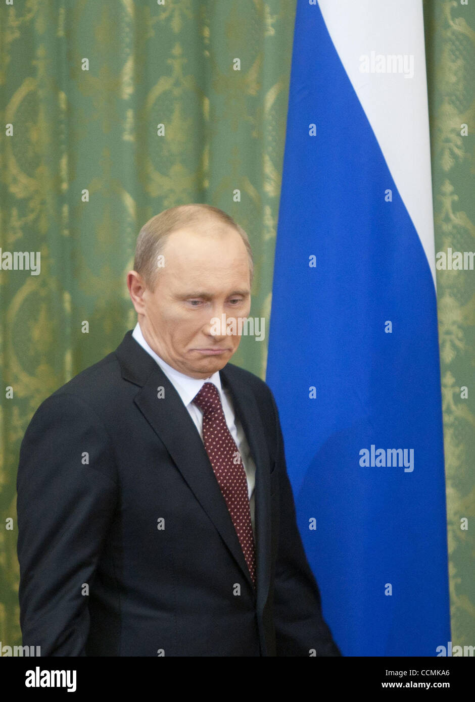 Prime Minister of Russia Vladimir Putin visits Ukraine. Pictured ...