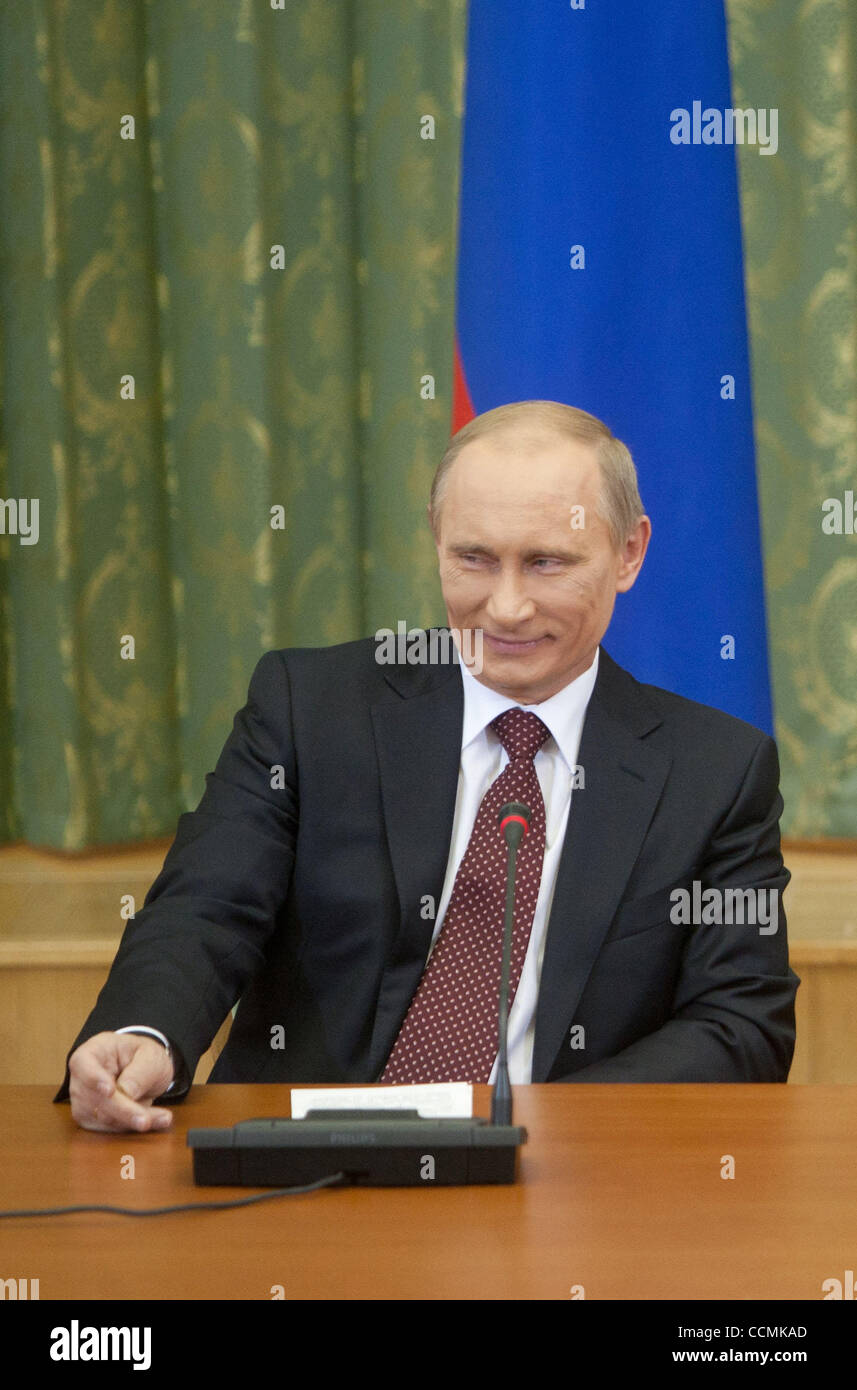 Pictured at the meeting with president or russia vladimir putin hi-res ...