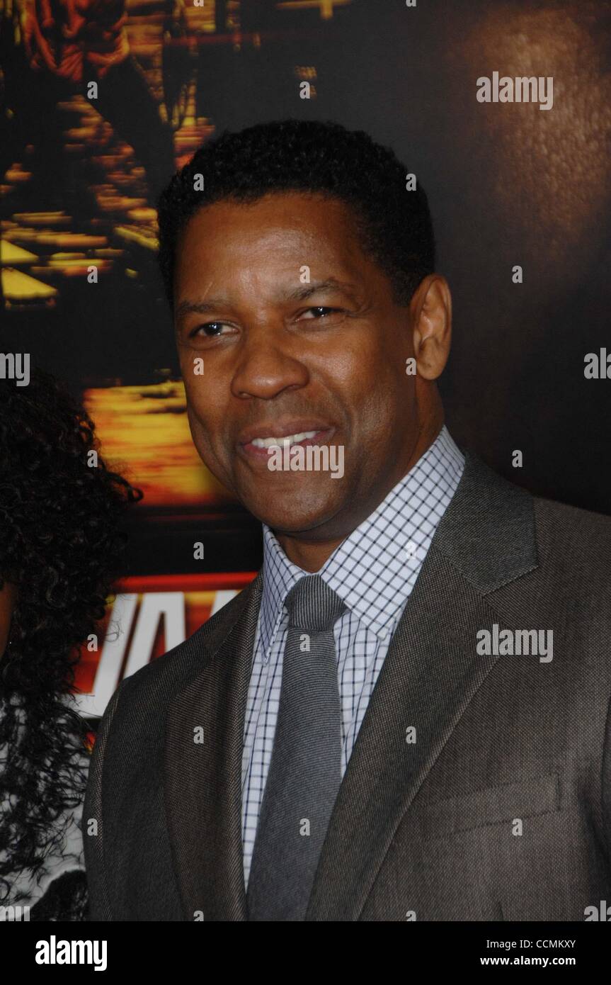 Oct. 27, 2010 - Hollywood, California, U.S. - Denzel Washington during ...