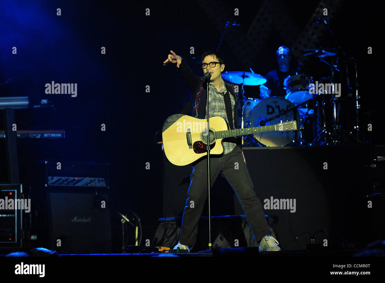 Weezer Lead Singer Rivers Cuomo High Resolution Stock Photography and ...