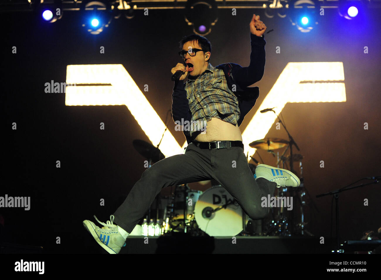Weezer Lead Singer Rivers Cuomo High Resolution Stock Photography and ...