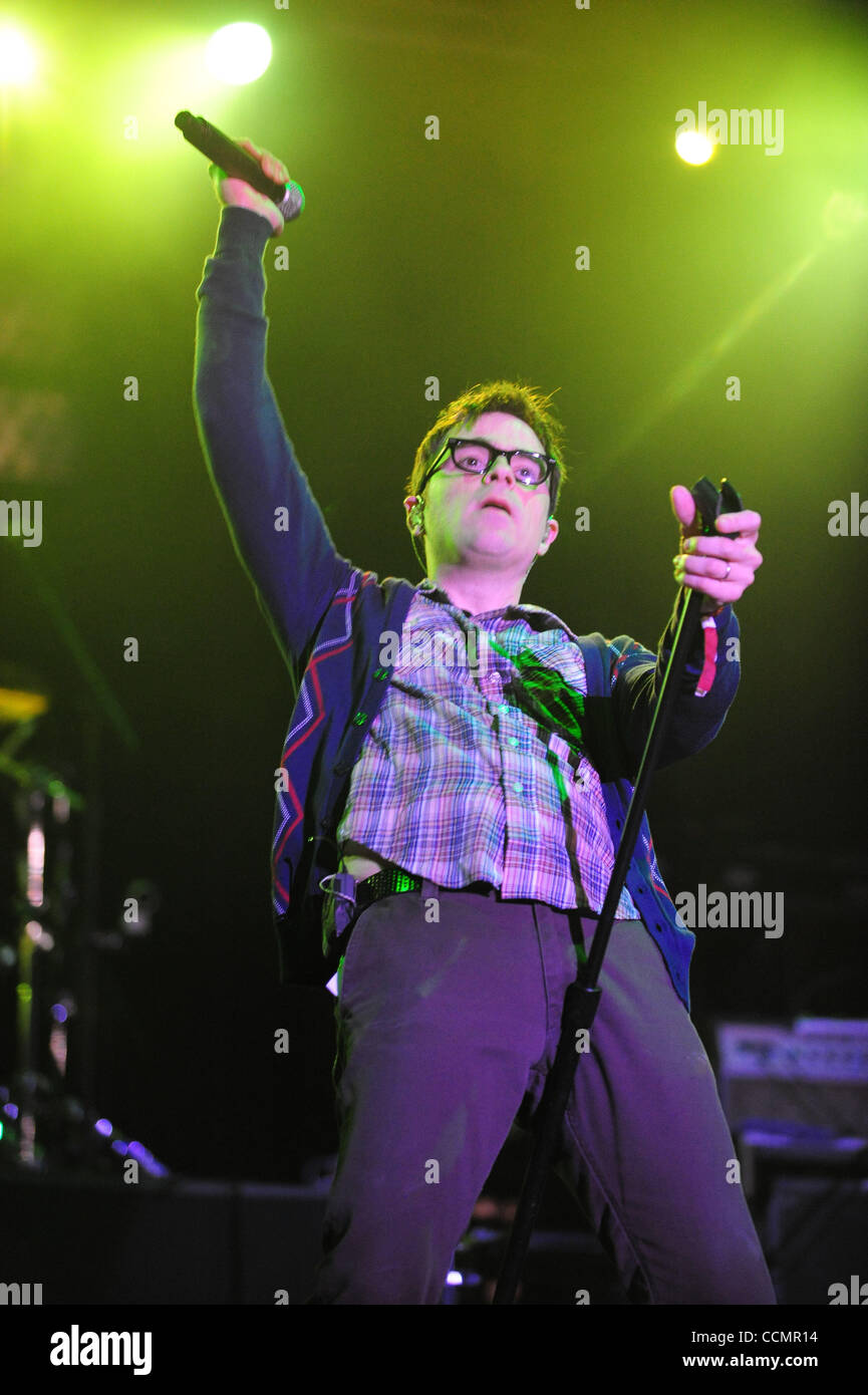 Weezer Lead Singer Rivers Cuomo High Resolution Stock Photography and ...