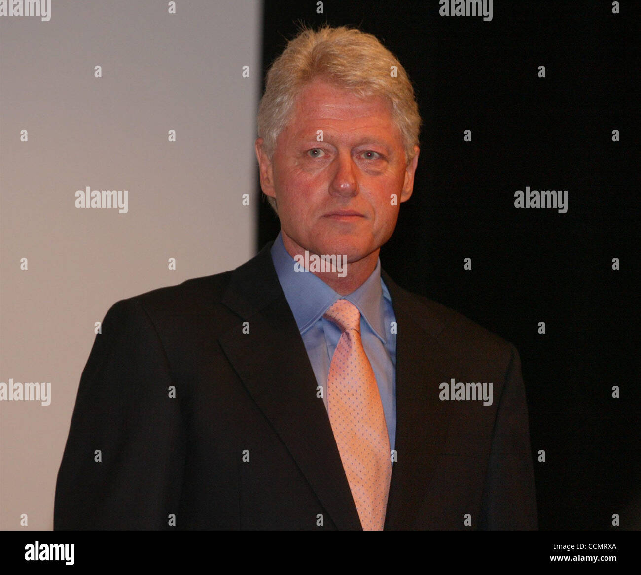 Jun 16, 2004; New York, NY, USA; Former President BILL CLINTON speaks ...