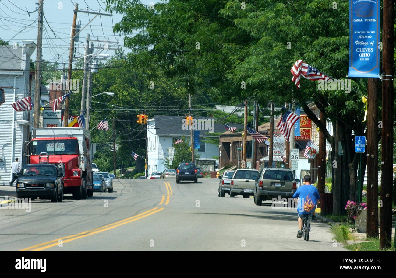 Jun 24, 2004 - Miami Township, Ohio, USA - CLEVES: A teen rides his ...