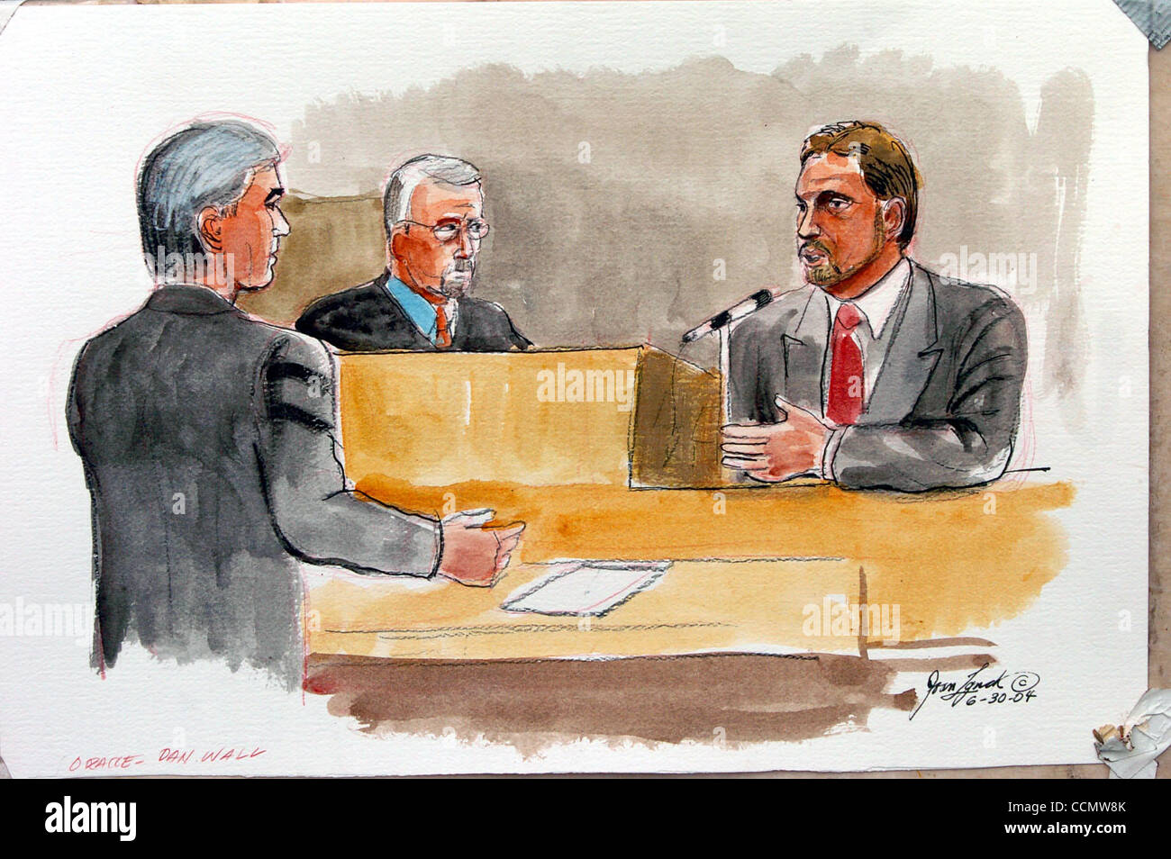 Judge dan vaughn hi-res stock photography and images - Alamy