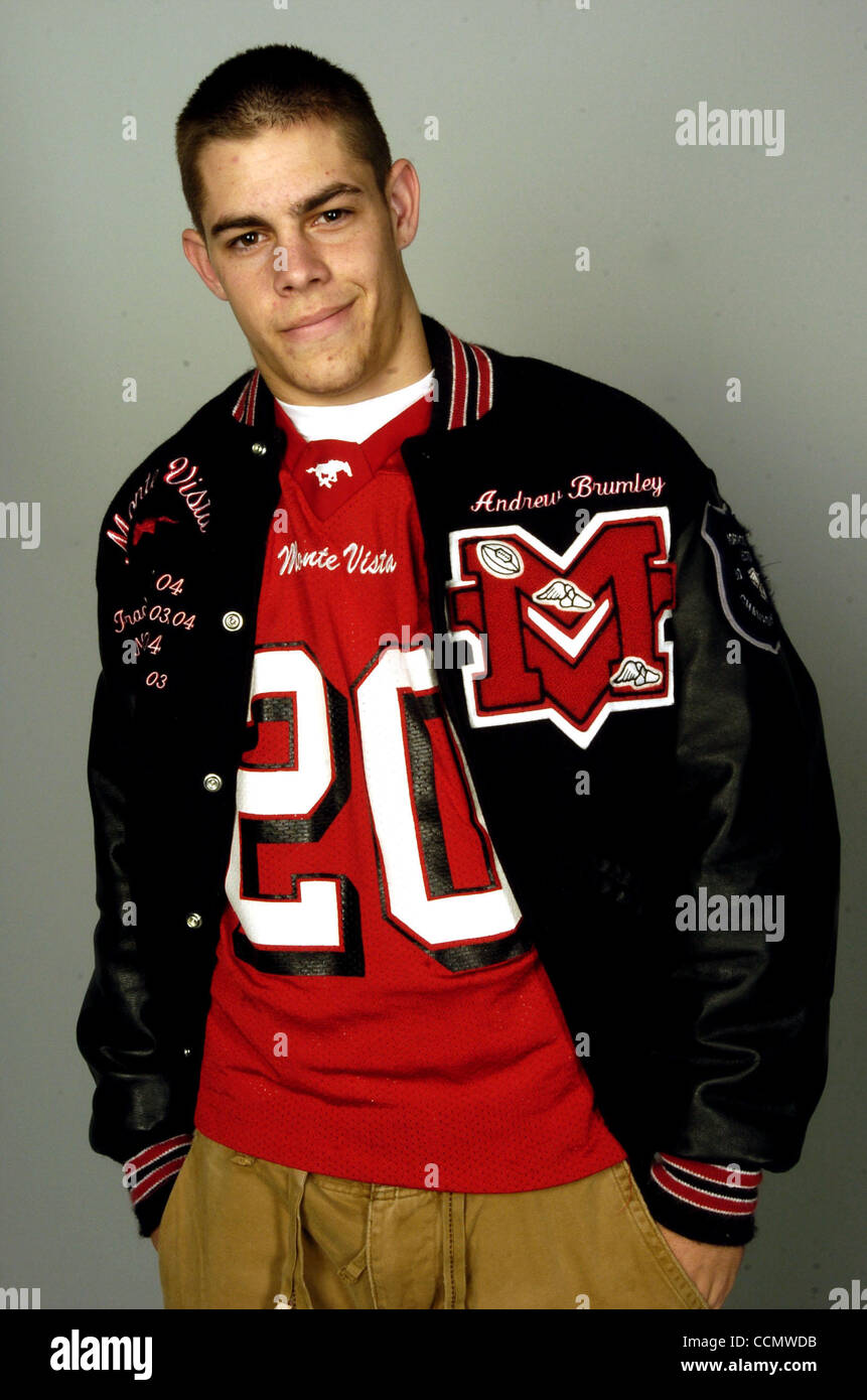 Andrew Brumley All Times Monte Vista football player. (DAN ROSENSTRAUCH ...
