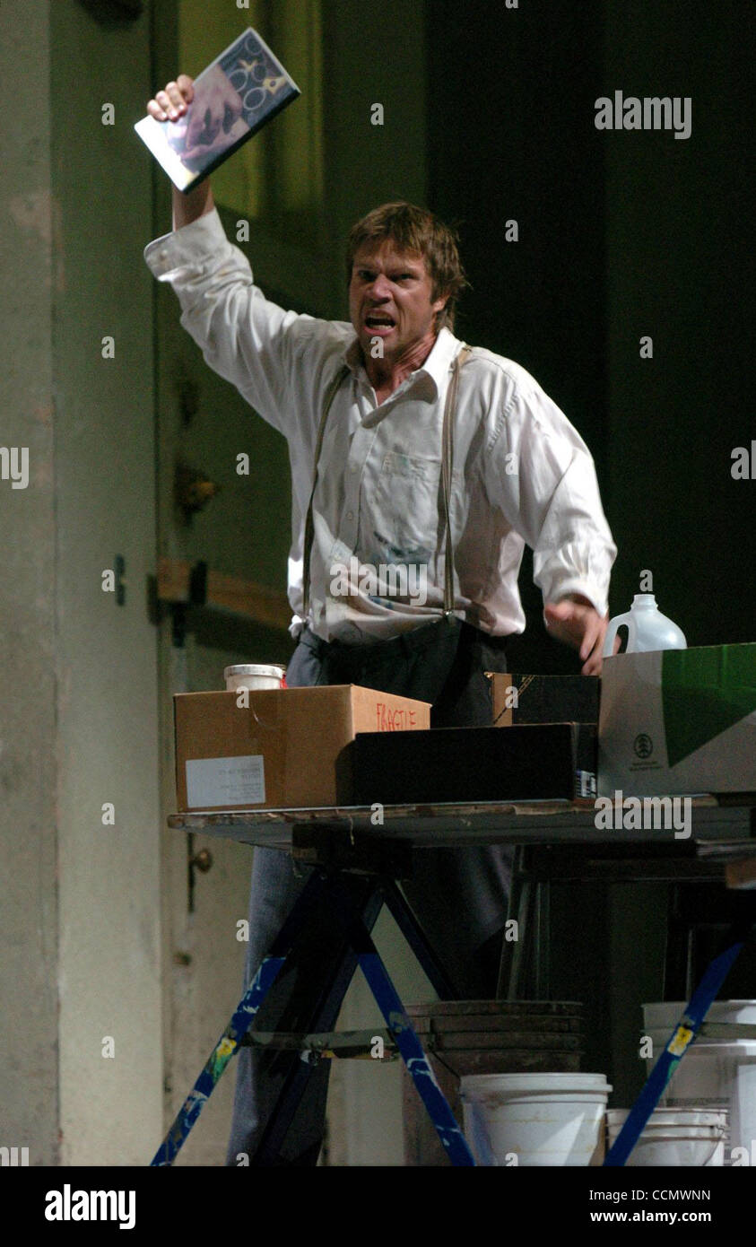 Rodney Gilfry as Faustin in "Doktor Faust" at the San Francisco Opera ...
