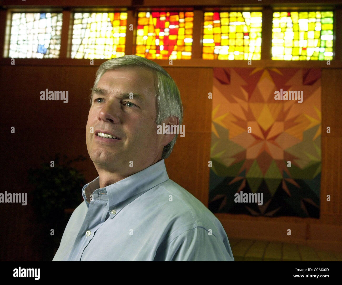 Reverend Dr. Alan Kelchner pose for a photo at the Congregational ...