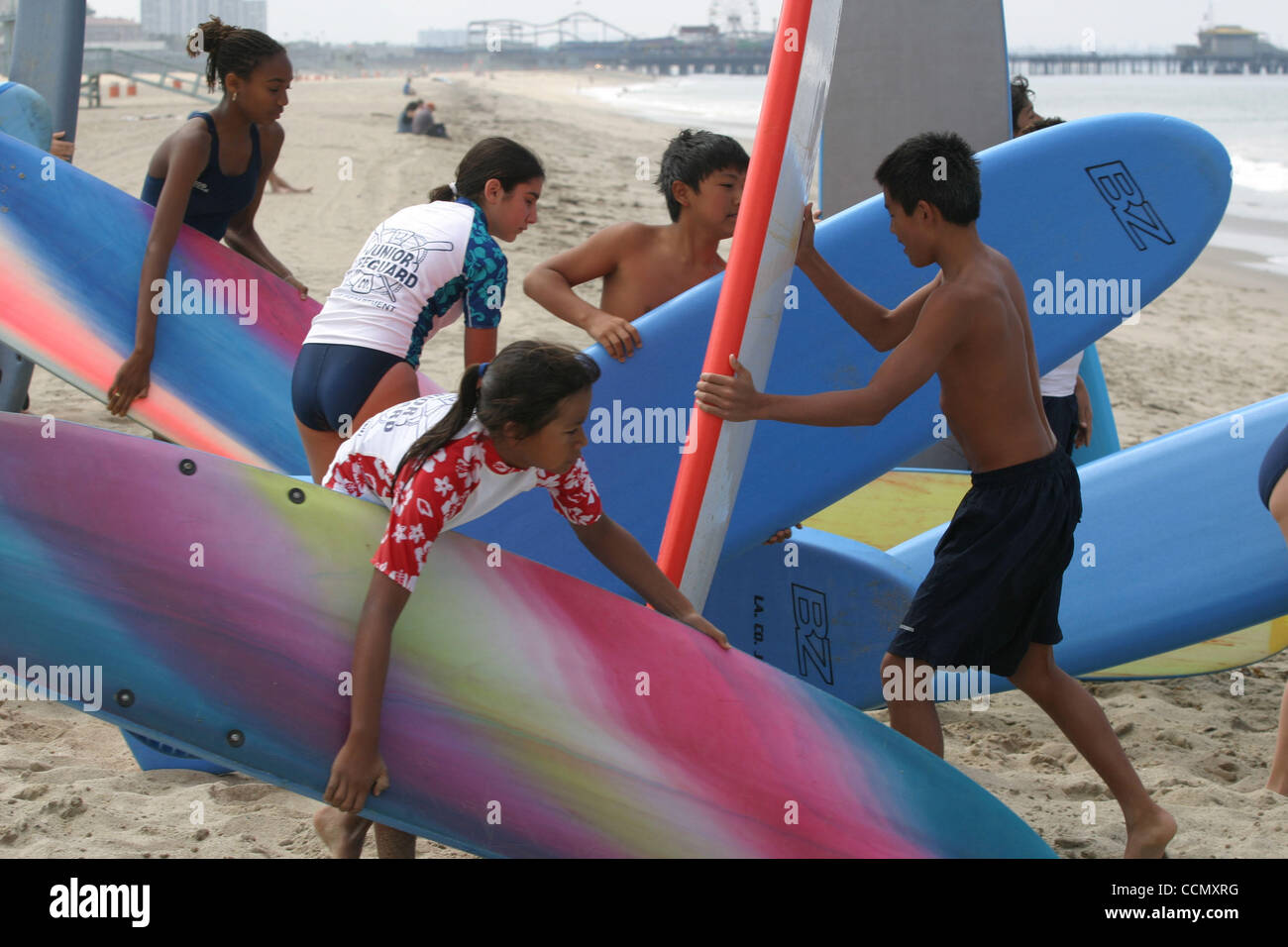 Junior lifeguards hi-res stock photography and images - Alamy