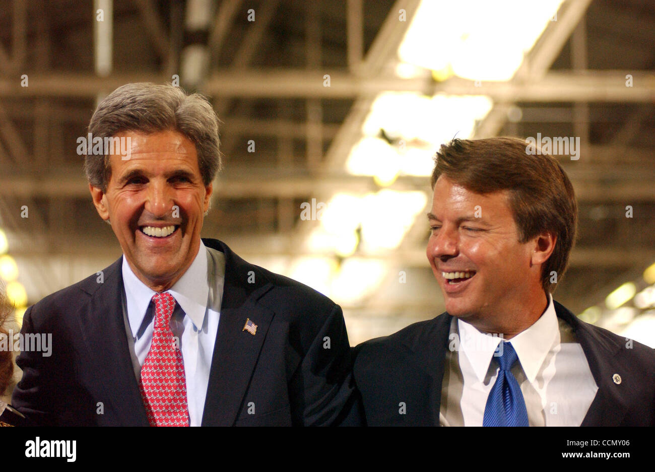 Jul 09, 2004; New York, NY, USA; Democratic Presidential candidate JOHN ...