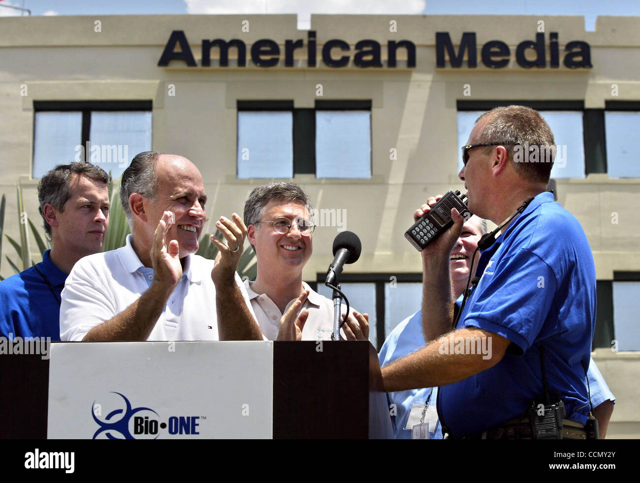 BOCA RATON; 7/11/04: LTR Steven Oesterle (cq), Rudolph Giuliani (cq ...