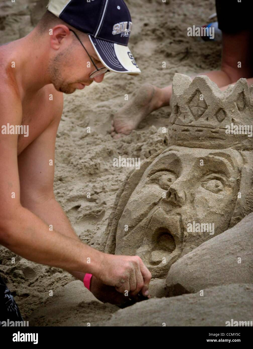 Sandcastle competition imperial beach hi-res stock photography and ...
