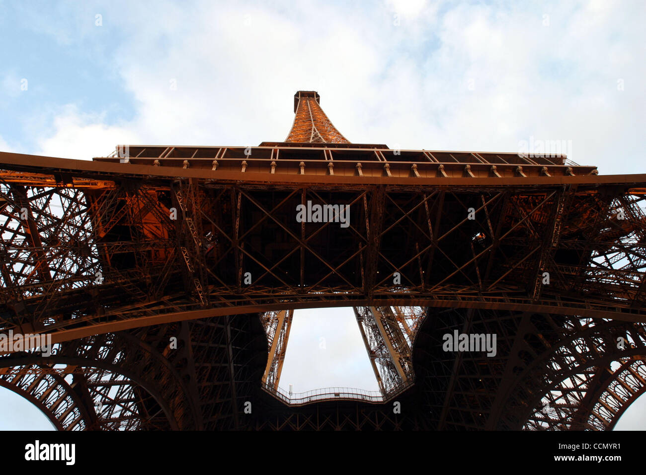 Jul 19, 2004; Paris, FRANCE; The Eiffel Tower, an immense stucture of ...