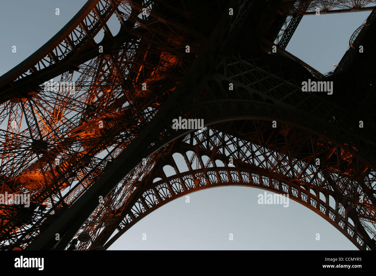 Jul 19, 2004; Paris, FRANCE; The Eiffel Tower, an immense stucture of ...