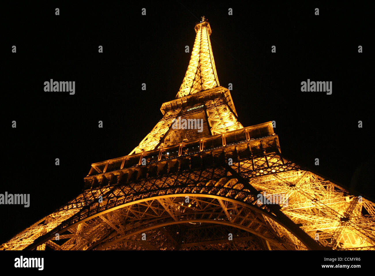 Jul 19, 2004; Paris, FRANCE; The Eiffel Tower, an immense stucture of ...