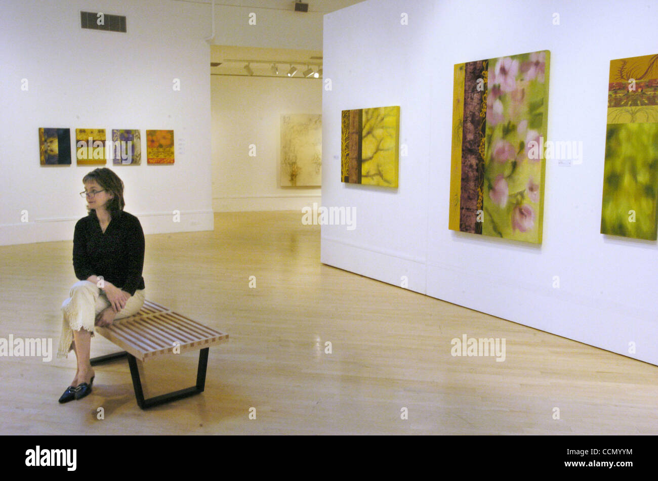 Beford Gallery Currator Carrie Lederer at the gallery inside the Dean ...