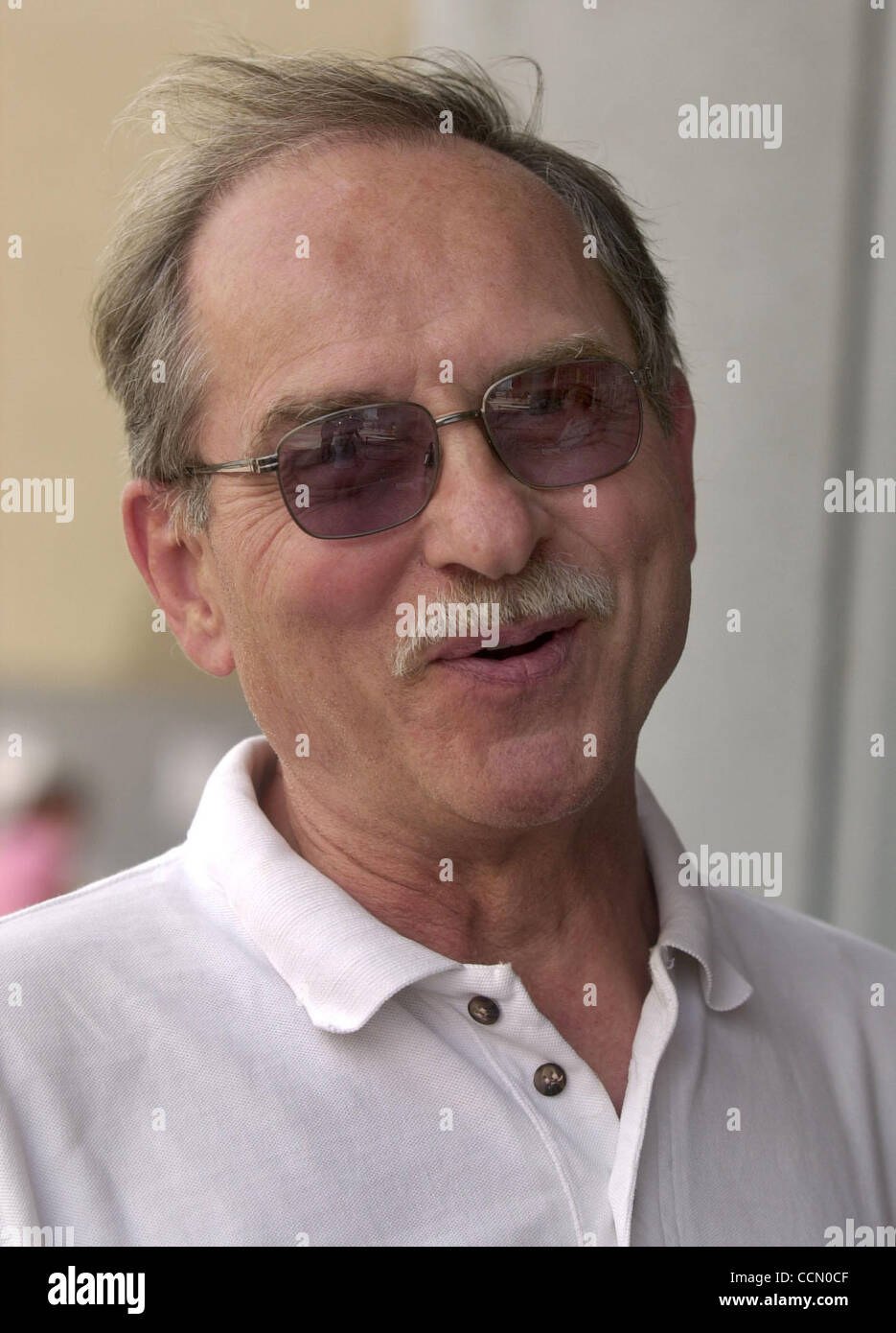 Bill Rabe, 67, retired from Livermore, at the Hacinda shopping center ...