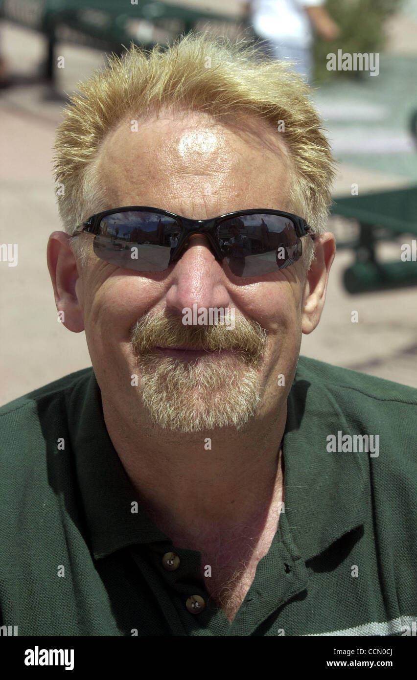Ray Stein, 48, a psychologist from San Ramon at the Hacienda shopping ...