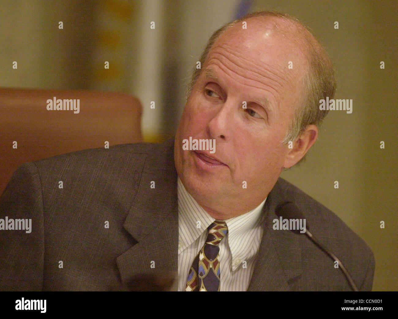 San Ramon councilman Jim Livingstone Tuesday, July 13, 2004, at the ...