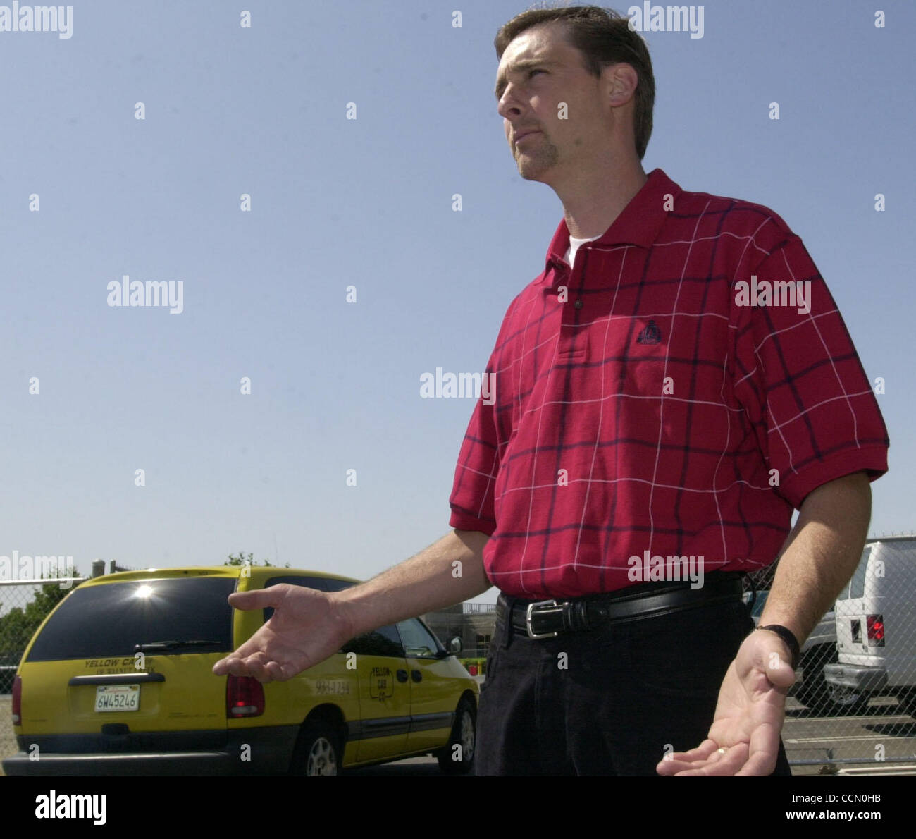 Yellow Cab owner Dean Stewart (cq) talks about regulations as one of ...