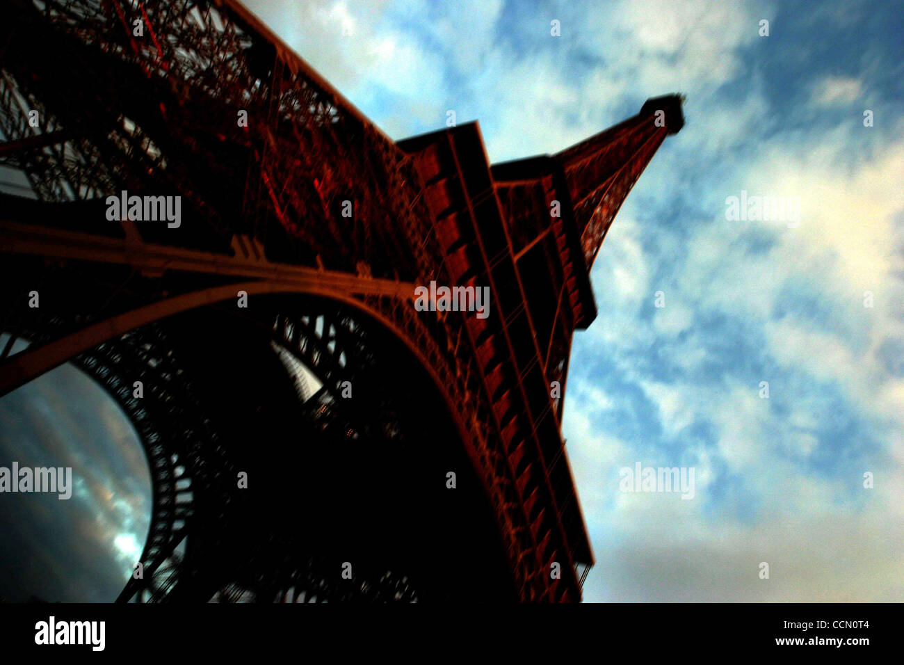 Jul 19, 2004; Paris, FRANCE; The Eiffel Tower, an immense stucture of ...