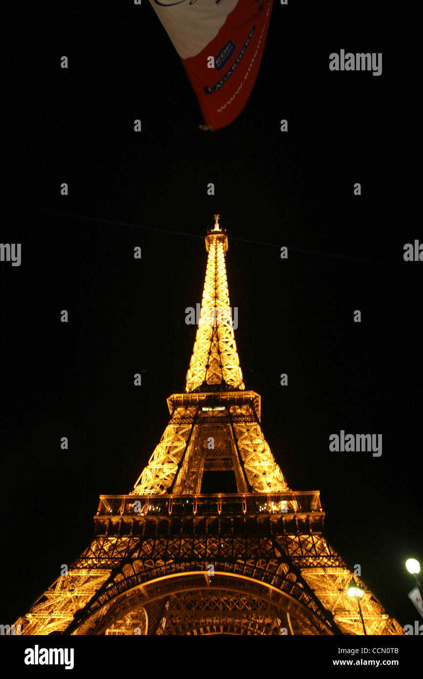 Jul 19, 2004; Paris, FRANCE; The Eiffel Tower, an immense stucture of ...