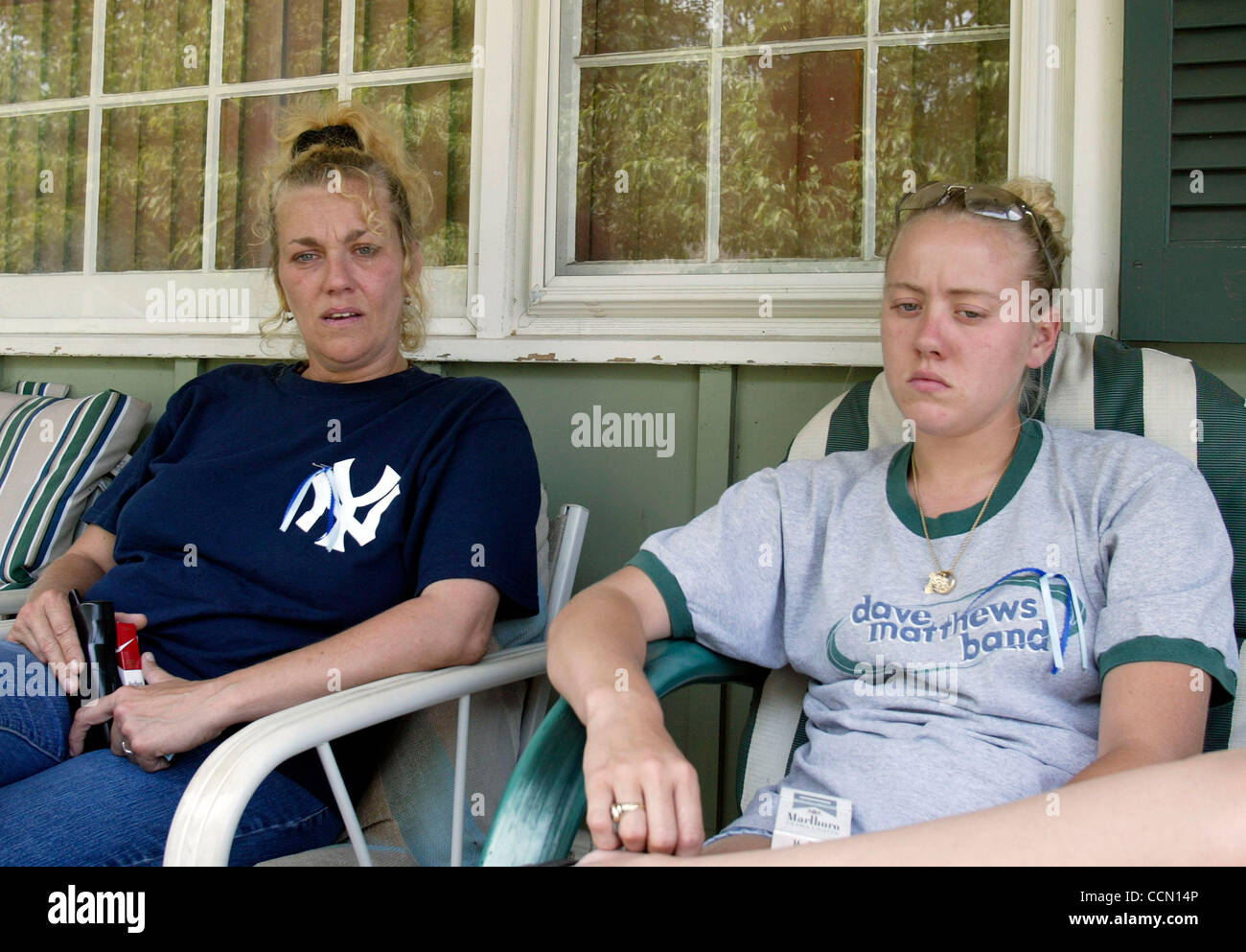 Jul 22, 2004; Beachwood, NJ, USA; Brittney Gregory's mother Debra ...