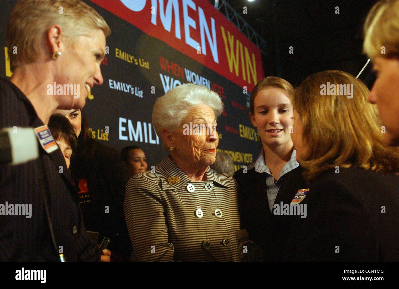 METRO-Former Texas Governor Ann Richards, with her daughter, Cecile ...