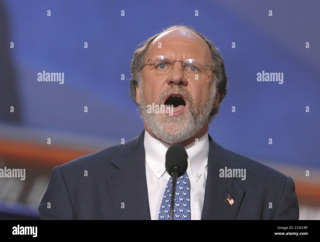 Jul 27, 2004; Boston, MA, USA; Senator JON CORZINE at the 2004 ...