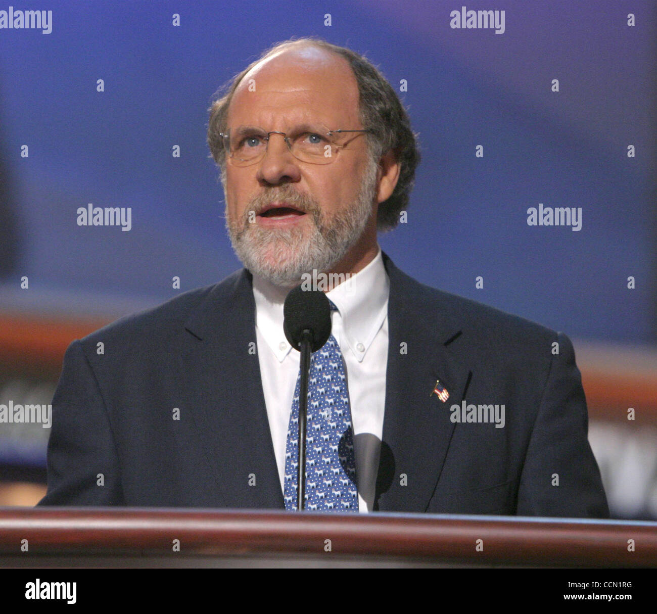 Jul 27, 2004; Boston, MA, USA; Senator JON CORZINE at the 2004 ...