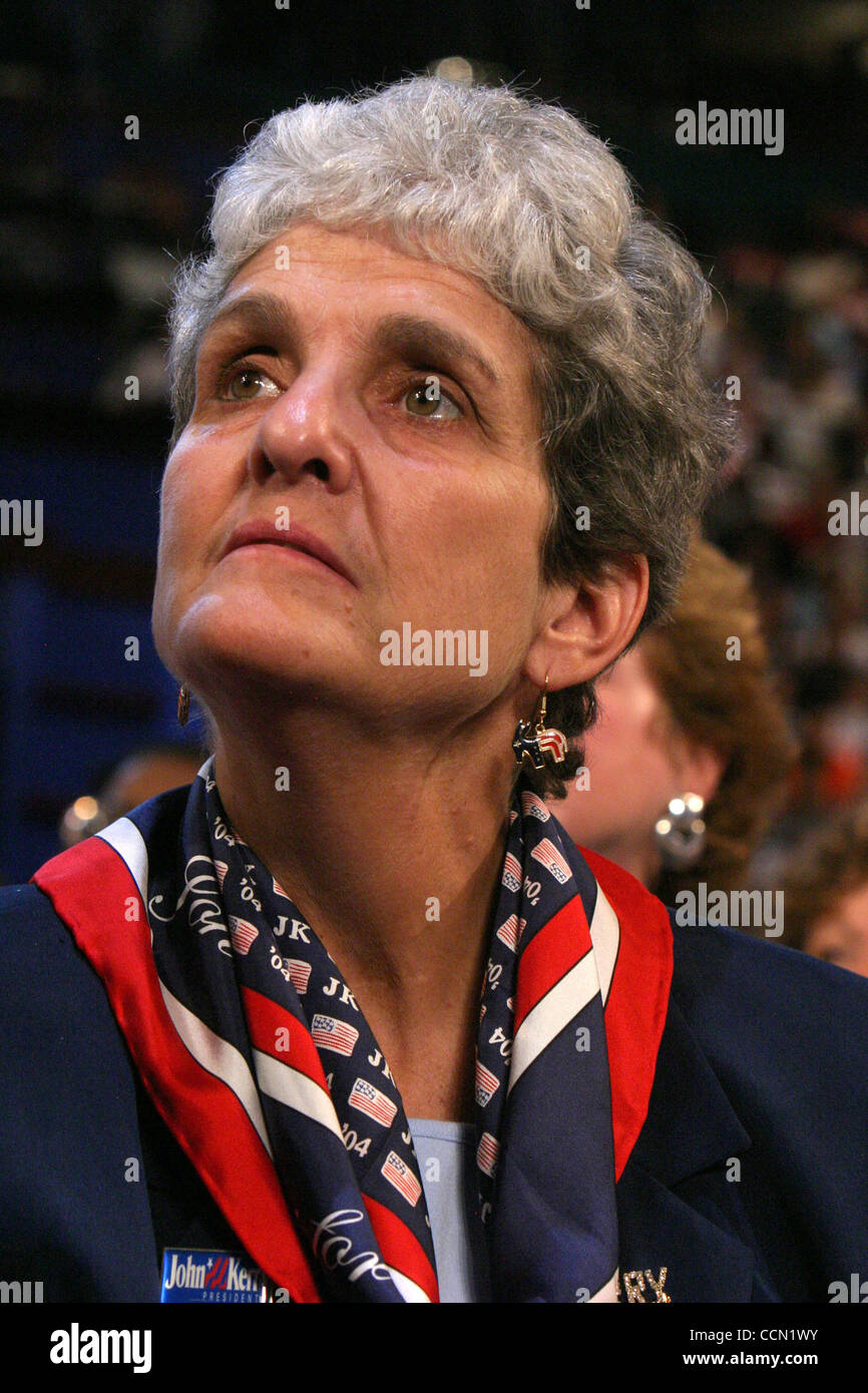 Jul 27, 2004; Boston, MA, USA; DIANA KERRY, sister of John Kerry, at ...