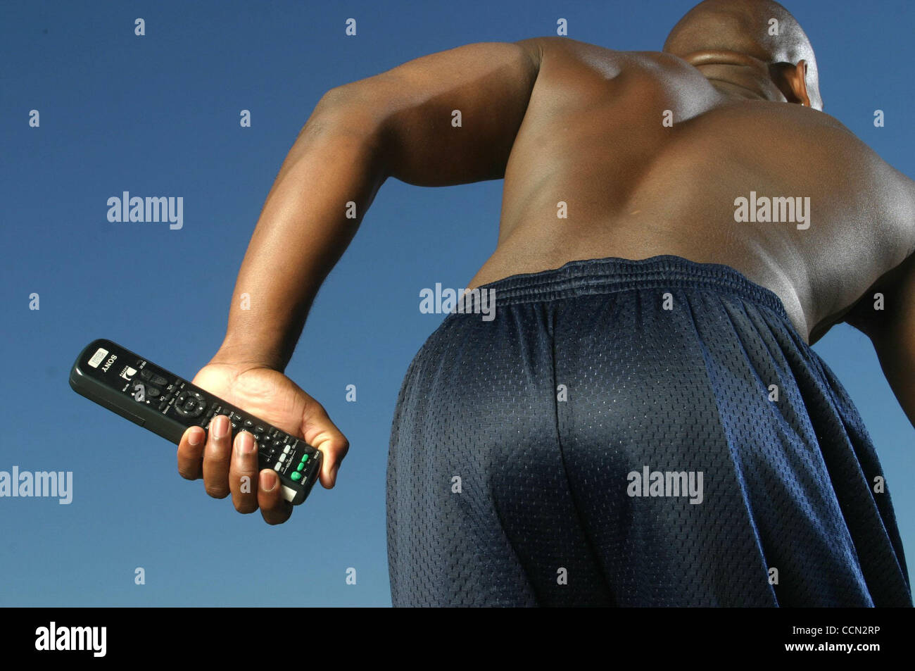 Andre Coleman poses for the Olympic special section in Walnut Creek ...